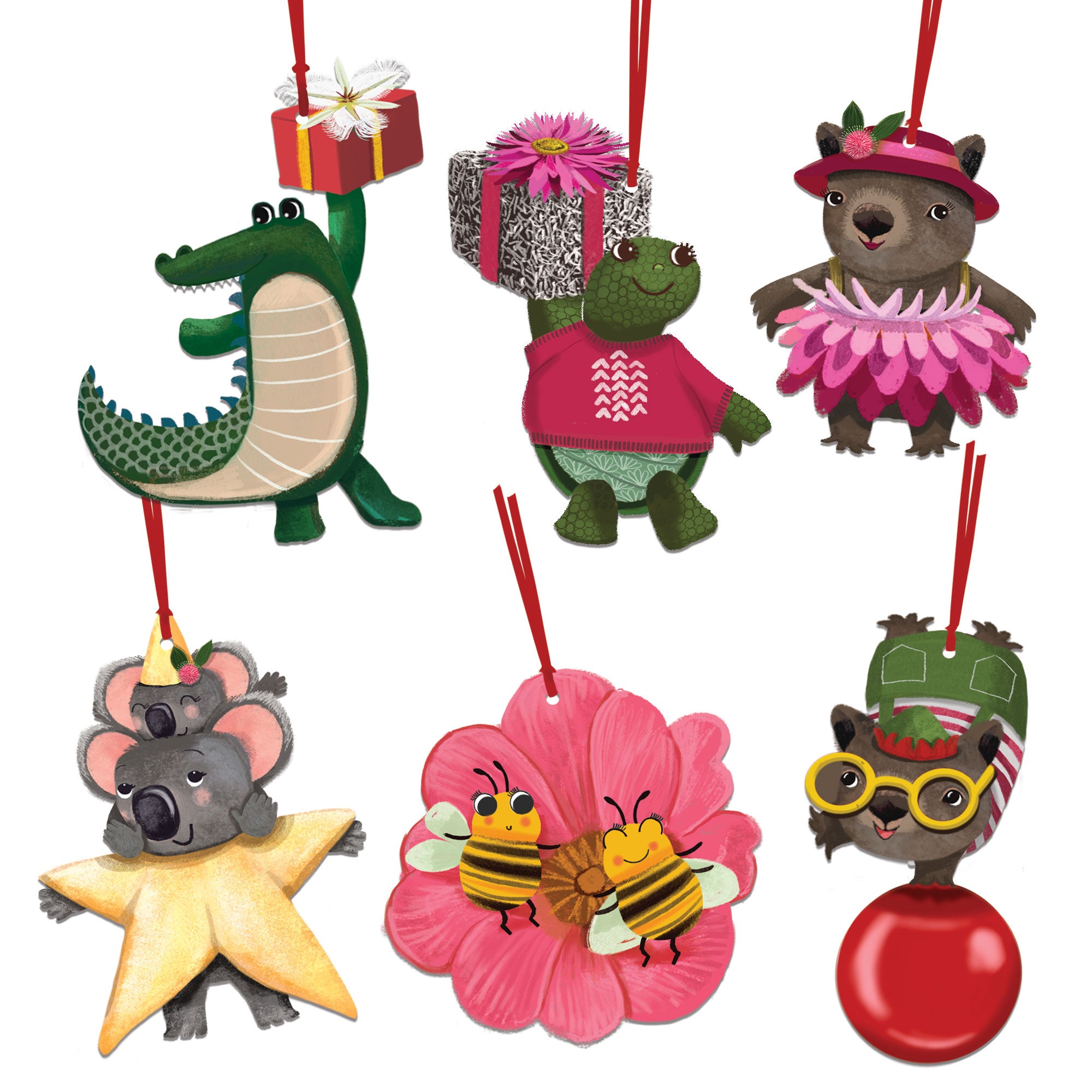 Bush Party Gift Tags – Crackers for Bonbons